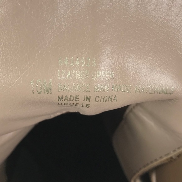 Isola | Shoes | Isola Ankle Boots Metallic Leather Zipper Back New ...